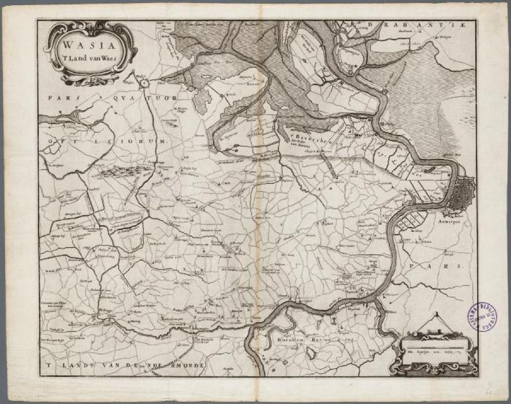 ErfgoedCel Waasland : Kaart of plan : Wasia - 't Land van Waes [BWK&P ...